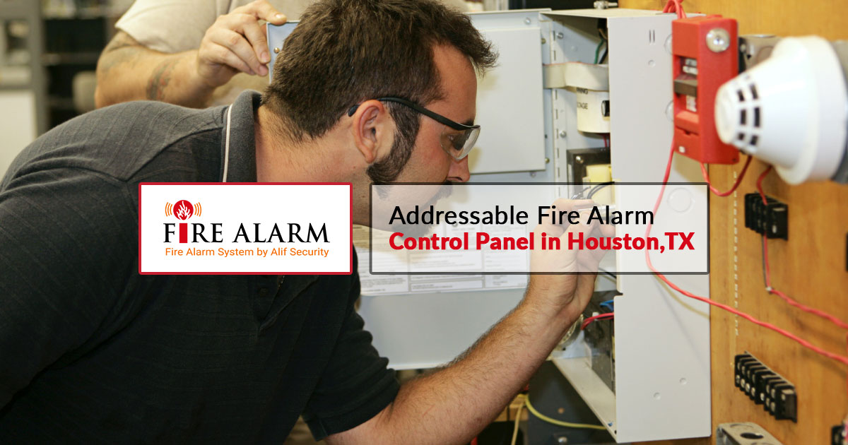 Addressable Fire Alarm Control Panel in Houston, TX