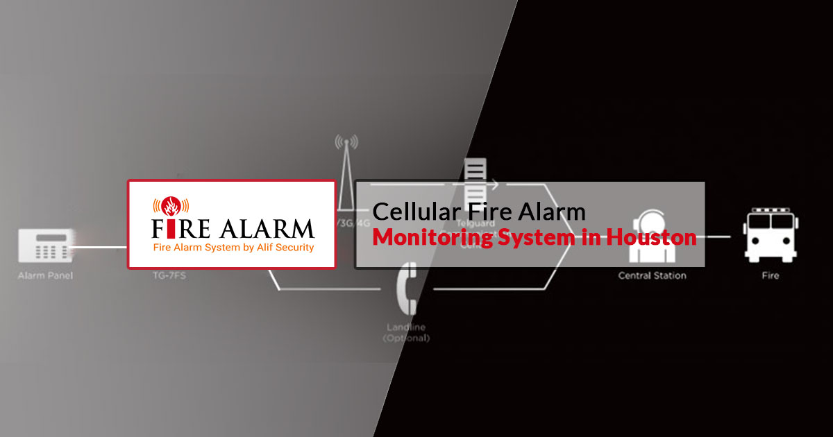 Cellular Fire Alarm Monitoring System in Houston, TX