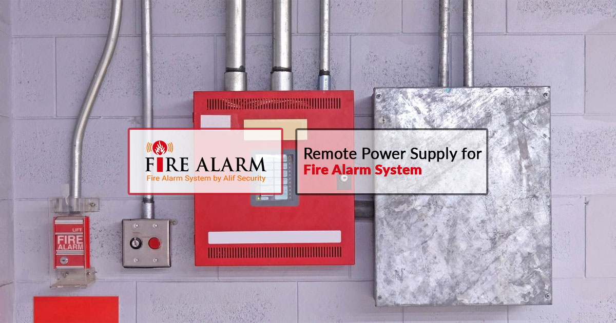 Fire Alarm Houston: Remote power supply in Houston, TX